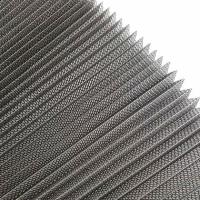 China European Style Pleated Mosquito Nets , Retractable Pleated Type Mosquito Net for sale