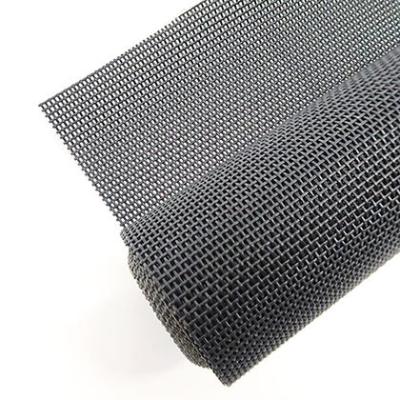 China 200g 17×13 Mesh Pet Resistant Screen Mesh Black Pet Resistant Screen Roll for sale