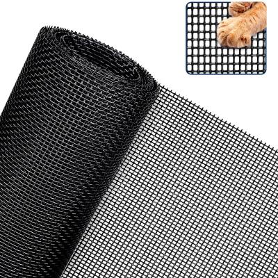 China 380g 15×10 Mesh Pet Safe Screen Mesh , Resist Scratching Pet Mesh Screen for sale