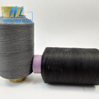 China 33tex 1/0 PVC Coated Glass Fiber Yarn Roll High Pulling Strength for sale