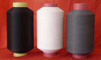 China Black Pvc Coated E Glass Fiber Yarn Low Fuzz 34 Tex 1/0 for sale