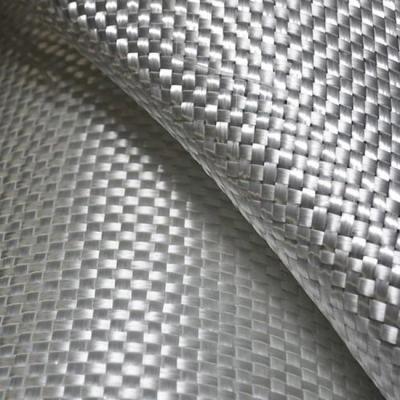 China 600g E Glass Fibreglass Woven Roving Plain Woven Cloth White for sale