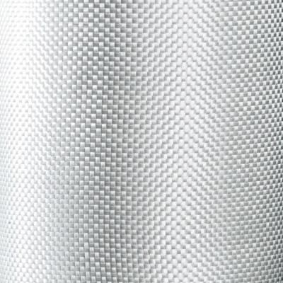 China 200g White Plain Woven Fiberglass Cloth , Fiberglass Mesh Fabric Roll 10×10 Density for sale