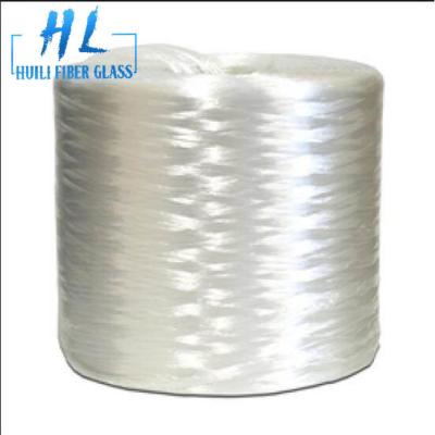 China 2400 Tex 4800 Tex AR Fiberglass Direct Roving , E Glass Fiber Yarn for sale