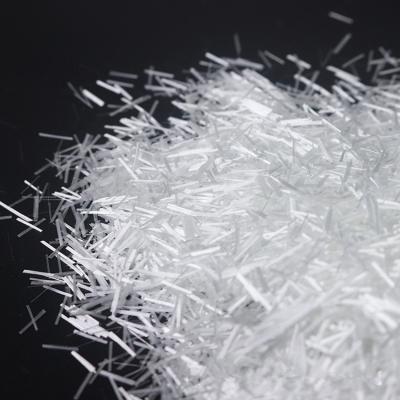China AR E Glass Fiber Yarn Fiberglass Chopped Strands For GRC / Concrete / Cement for sale