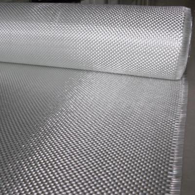 China White Fiberglass Woven Roving Cloth , E Glass 800g Fiberglass Cloth Roll for sale
