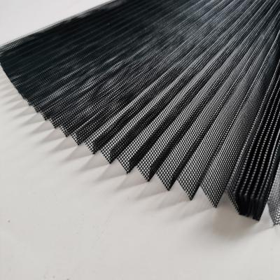 China 20×20 Foldable Pleated Mosquito Net Price , Retractable Pleated Insect Screen for sale
