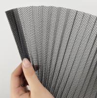 China Insects Proof Polyester Retractable Pleated Fly Screens For Doors / Balcony for sale