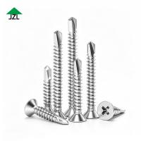 China High Quality 410 Stainless Steel Zinc Hexagonal Drilling Screws Color Steel Tile Dovetail Self-drilling Screws for sale