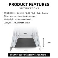 China Modern Stainless Steel Wall Protection Drywall Partition Materials with Water Resistant Feature for Decoration for sale