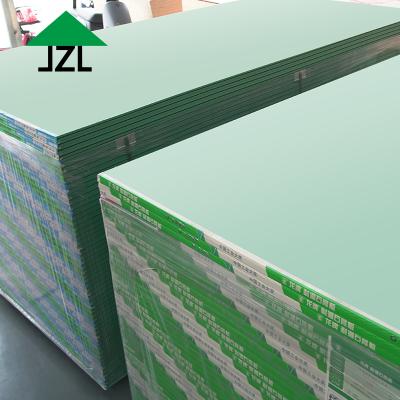 China Premium Water Resistant Gypsum Board 9mm 2440x1220mm Durable and Anti Mildew Wall Panel for Basements Bathrooms and Kitchens for sale