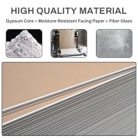China 9.5mm Regular Gypsum Board Fire-Resistant for Indoor Ceiling and Partition for sale