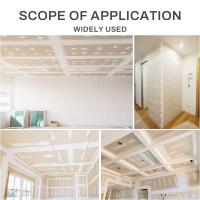 China 9.5mm Regular Gypsum Board Fire-Resistant for Indoor Ceiling and Partition for sale