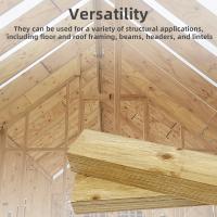 China Factory Wholesale JZL China Manufacture Fireproof Structural LVL Door Core Pine Wood Timber for sale