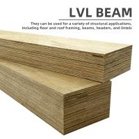 China Factory Wholesale JZL China Manufacture Fireproof Structural LVL Door Core Pine Wood Timber for sale