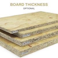 China E0 Certified 12mm/15mm/18mm OSB Plywood Board for Indoor Furniture & Construction Projects for sale