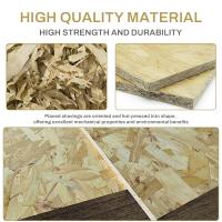 China E0 Certified 12mm/15mm/18mm OSB Plywood Board for Indoor Furniture & Construction Projects for sale