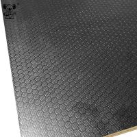 China FSC 11mm 14mm 17mm 1220x2440mm Black Film Faced Plywood Anti slip Film Faced Plywood for sale