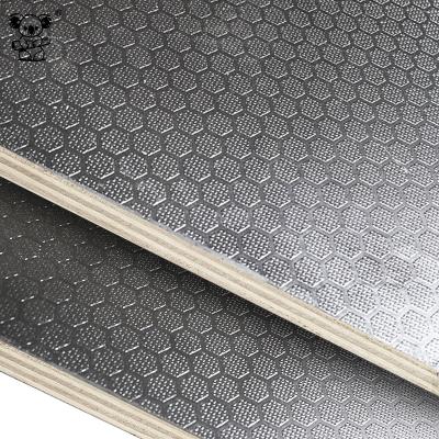 China 11mm High Reusability WBP Anti-Slip Plywood for Concert Stage Flooring 2440x1220mm for sale