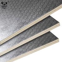 China Professional 18mm Thick Anti-Slip Dance Floor Board WBP Melamine Glue 2440*1220mm for sale