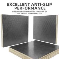 China High Traction Anti Slip Film Faced Plywood 9 To18mm WBP Melamine Moisture Proof Stage Flooring for Dance Studios and Tours for sale