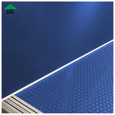 China Eucalyptus 12mm Water Resistant Plywood Laminate Sheet with Black Film for Outdoor Platform Construction for sale