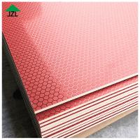 China Eucalyptus 12mm Water Resistant Plywood Laminate Sheet with Black Film for Outdoor Platform Construction for sale