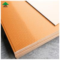 China Anti-slip Film Faced Stage Plywood Hexa/ Mesh Marine Eucalyptus Core Formwork for Flooring for sale