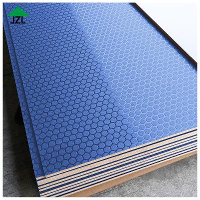 China Environmental Water Resistant Melamine Eucalyptus Plywood Laminate Sheet Anti-slip Formwork for Outdoor Platform Construction for sale