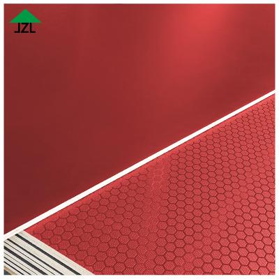 China High Traction Anti-Slip Film-Faced Veneer Boards 9-18mm WBP Melamine Moisture Proof Stage Flooring for Dance Studios for sale