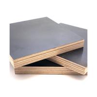 China Poplar Customizable Black Plastic Formwork for Concrete Plywood1-Year Warranty for sale