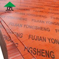China JZL Bamboo Film Faced Plywood for Concrete Construction for sale