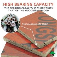 China JZL Bamboo Plywood Thin Decorating Sheet 18MM E1 Outdoor 1 Year Warranty Veneer Boards for sale