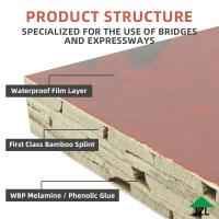 China Factory Wholesale Marino 22Mm Film Double-Sided Decoration E1 Certified Bamboo Shuttering Formwork 4x8 for Outdoor Building for sale