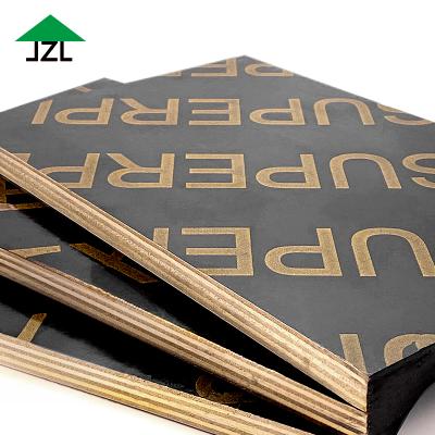 China Factory Wholesale Black Film Faced Plywood Hardwood Construction Plywood for sale