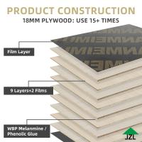 China High Premium Quality 1/2 5/8 3/4 Phenolic Film Faced Plywood 4x8 Formwork Board for Construction for sale