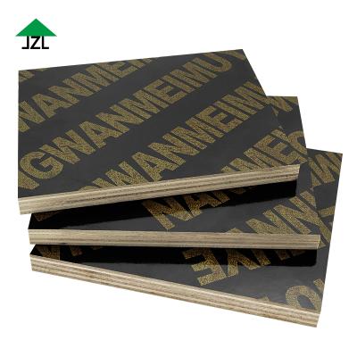China JZL 1220*2440mm 18mm Black Film Faced Plywood for Construction Sites for sale