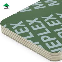 China Hot Sale PVC Building Materials 4x8 18mm Green Plastic Film-faced Plywood Core E0 Formaldehyde Emission Pine Poplar Black Film for sale