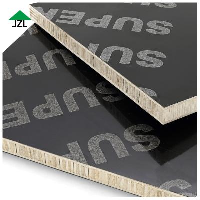 China 18mm Anti-Warping for Concrete Wall Formwork Waterproof Phenolic Surface Vertical Core Film Faced Plywood for sale