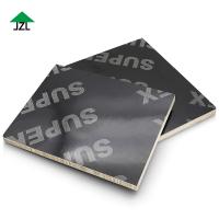 China Eucalyptus Core Vertical Slats Film Faced Plywood JZL 16 17 18mm 1440x1220mm WBP Melamine Formwork for sale