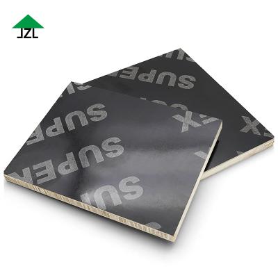China Eucalyptus Core Vertical Slats Film Faced Plywood JZL 16 17 18mm 1440x1220mm WBP Melamine Formwork for sale