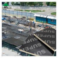 China Concrete Formwork Plywood with Vertical Slats Core 16/17/18mm 1440x1220mm WBP Melamine Eucalyptus for sale
