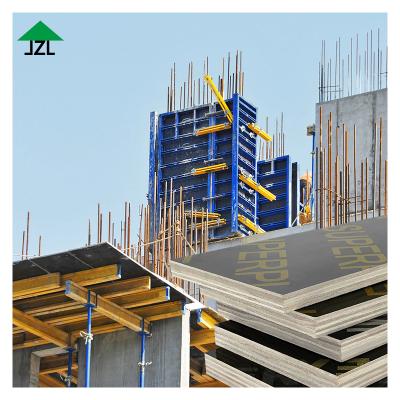 China Glue Waterproof Construction Form Film Faced Plywood Marine Boards Building Construction for sale