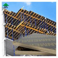 China Hot Sale Dark Film Faced Plywood  Solution-Reusable Metal Steel Frame Modular Precast Shuttering Formwork System for sale