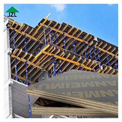 China Hot Sale Dark Film Faced Plywood  Solution-Reusable Metal Steel Frame Modular Precast Shuttering Formwork System for sale