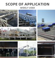 China Hot Sale Dark Film Faced Plywood  Solution-Reusable Metal Steel Frame Modular Precast Shuttering Formwork System for sale