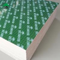 China Green Plastic Film Faced Plywood for Construction Formwork 17mm 2440x1220mm Poplar Core WBP Phenolic Glue for sale
