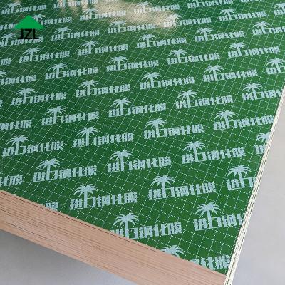 China High Strength 20mm Green PP Film Faced Plywood 4x8 for Slab Casting and Shuttering for sale