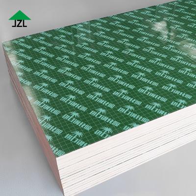 China Green PP Film Faced Plywood 2440x1220mm 15/16/17/18/19/20mm Multiple Reuse Concrete Formwork Panel for sale