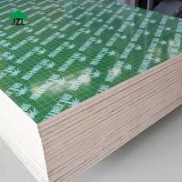 China Green Plastic Film Faced Eco-Friendly First-Class Poplar 18mm Waterproof Formwork Board WBP Phenolic Glue Double-Sided for sale